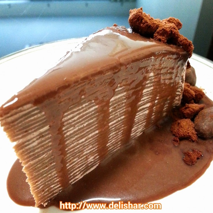 Milo Mille Crepes Cake - Delishar | Singapore Cooking, Recipe, and ...