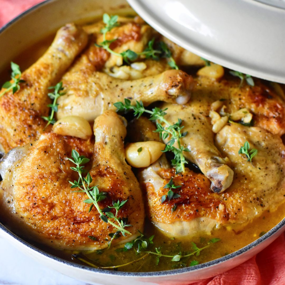 40 Cloves Garlic Chicken (Whole30, Paleo) - Delishar | Singapore ...