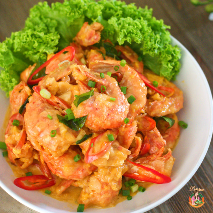 Creamy Butter Spot Prawns - Delishar | Singapore Cooking, Recipe, and ...